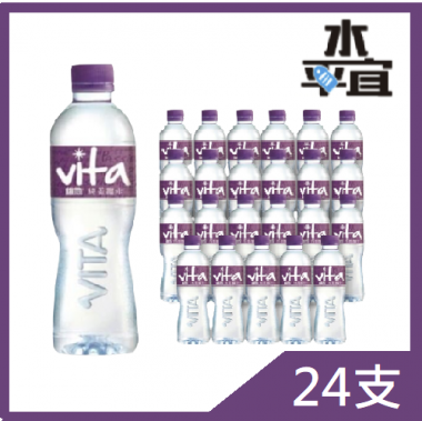 維他水 430ml x 24支 - Vmart 水平宜